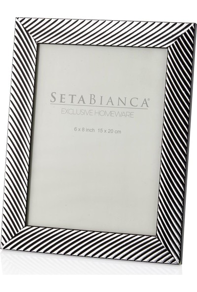 Setabianca Çerçeve Cross Line Silver 15 x 20 cm PF-003B Setabianca Çerçeve Cross Line Silver 15 x 20 cm PF-003B