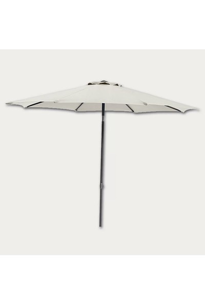 Sunfun Torino Şemsiye - Çap 270 cm - Beyaz - Ürün Güneşten Korunma Için Uygundur Sunfun Torino Şemsiye - Çap 270 cm - Beyaz - Ürün Güneşten Korunma Için Uygundur
