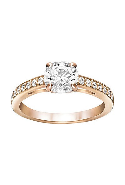 Swarovski Swarovski Yüzük Attract:ring Czwh/ros 58 Swarovski Swarovski Yüzük Attract:ring Czwh/ros 58