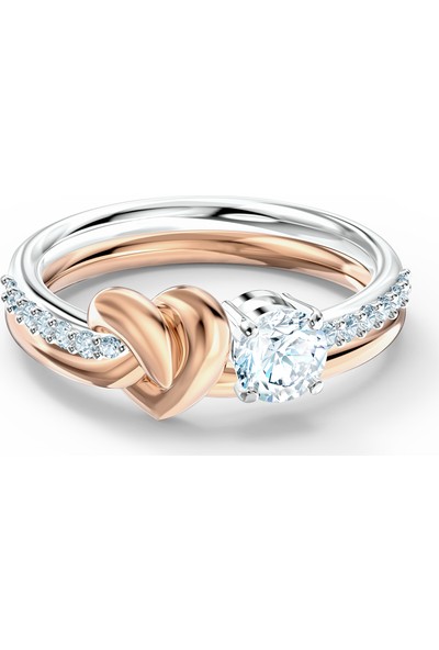 Swarovski Swarovski Yüzük Lifelong Hrt-Ring Czwh-Mix 52 Swarovski Swarovski Yüzük Lifelong Hrt-Ring Czwh-Mix 52