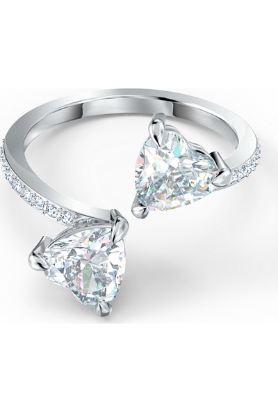 Swarovski Swarovski Yüzük Attract Soul-Ring Hrt Czwh-Cry-Rhs 60 Swarovski Swarovski Yüzük Attract Soul-Ring Hrt Czwh-Cry-Rhs 60