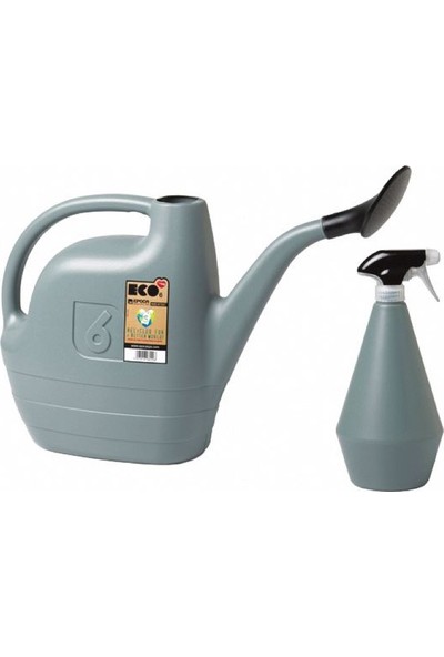 Evgaraj Çiçek Sulama Kabı Seti Bitki Sulama Bidonu Sulak Sprey + Sulama Kabı 6 Lt Evgaraj Çiçek Sulama Kabı Seti Bitki Sulama Bidonu Sulak Sprey + Sulama Kabı 6 Lt