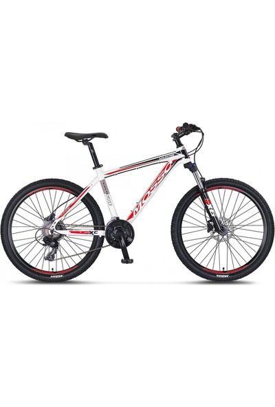 Mosso Wıldfıre M-26-H Erkek Dağ Bisikleti 357H 26 Jant 21 Vites Beyaz Kırmızı Mosso Wıldfıre M-26-H Erkek Dağ Bisikleti 357H 26 Jant 21 Vites Beyaz Kırmızı