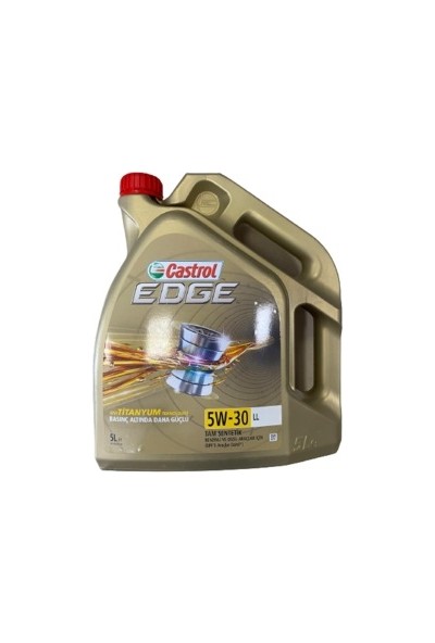 Castrol Edge 5W-30 LL 5 Litre Motor Yağı ( Üretim Yılı: 2020 ) Castrol Edge 5W-30 LL 5 Litre Motor Yağı ( Üretim Yılı: 2020 )