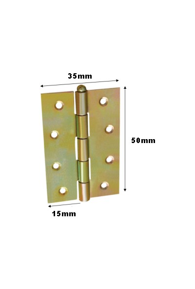 Yaprak Menteşe 50X35MM - 5 Adet Yaprak Menteşe 50X35MM - 5 Adet