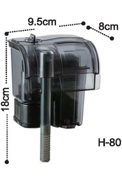 Dophin Dolphin Askılı Filtre 190 L/h Dophin Dolphin Askılı Filtre 190 L/h