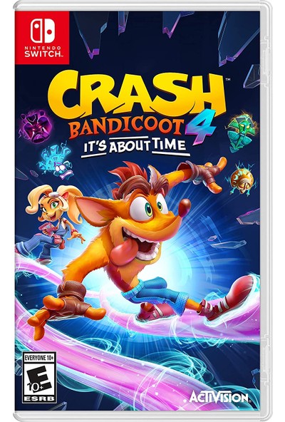 Activision Crash Bandicoot 4 It's About Time For Nintendo Switch Activision Crash Bandicoot 4 It's About Time For Nintendo Switch