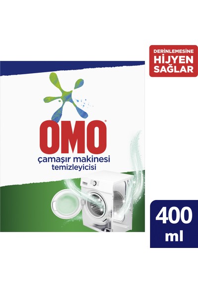 Omo Derinlemesine Hijyen Sağlayan Çamaşır Makinesi Temizleyicisi 400 ml