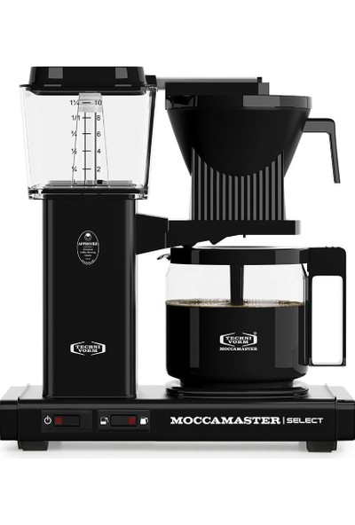 Moccamaster Select Filtre Kahve Makinesi Siyah Moccamaster Select Filtre Kahve Makinesi Siyah