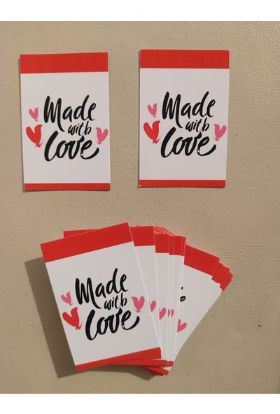 Tellgraf Made With Love Kartlar 4 x 6 cm Tellgraf Made With Love Kartlar 4 x 6 cm