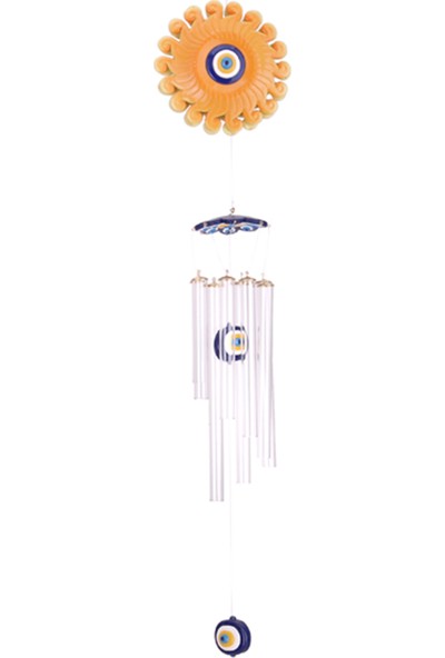 Albeni Güneş Nazarlık Kapı, Duvar & Bahçe Süsü Nazar Boncuklu Rüzgar Çanı Albeni Güneş Nazarlık Kapı, Duvar & Bahçe Süsü Nazar Boncuklu Rüzgar Çanı