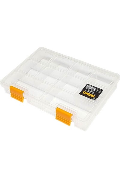 Mano Şeffaf Malzeme Kutusu 7 Inç Klasik Organizer - Ş-Org-7