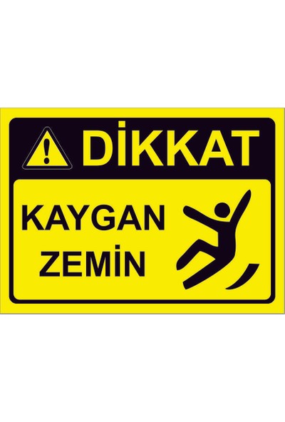 Vav Reklam Kaygan Zemin 21 x 29 cm