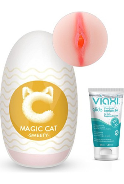 Magic Cat Sweety Utra Yumuşak Mastürbatör Vajina+Jel Magic Cat Sweety Utra Yumuşak Mastürbatör Vajina+Jel