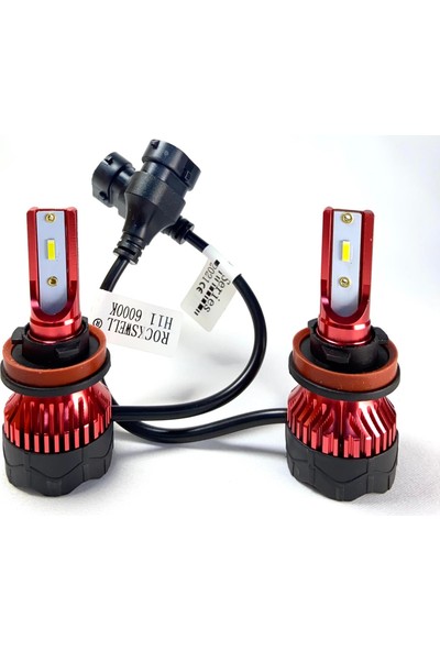 Rockswell LED Far Ampulü H8-H9-H11 Uyumludur (10500 Lümen) Rockswell LED Far Ampulü H8-H9-H11 Uyumludur (10500 Lümen)