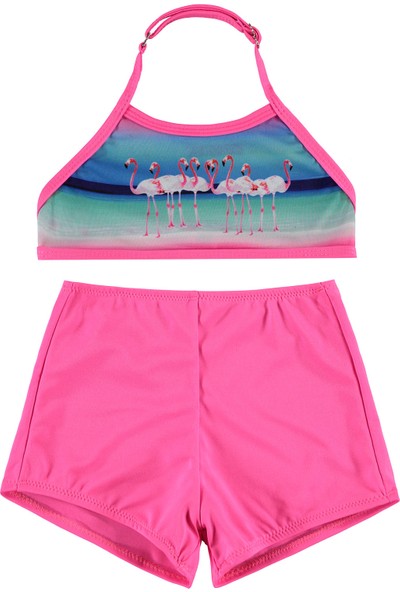 Civil Girls Kız Çocuk Mayo 1-13 Yaş Pembe