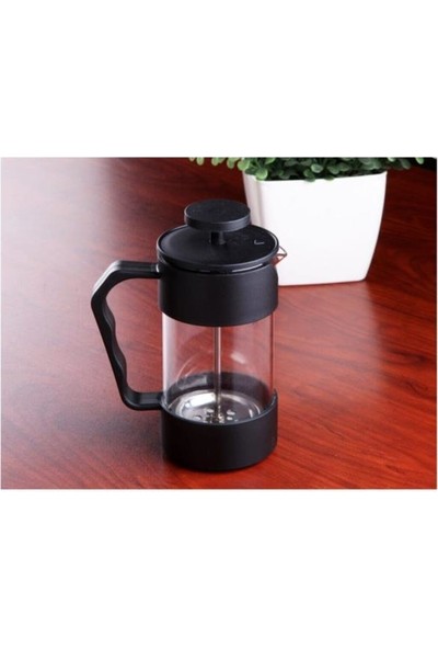 Gönül French Press 350 ml. Silikonlu Bitki Çayı Demleme - Kahve Potu G2654 Gönül French Press 350 ml. Silikonlu Bitki Çayı Demleme - Kahve Potu G2654