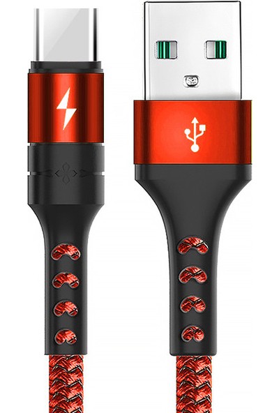 5 Amper Type C USB Hızlı Data ve Type C Şarj Kablosu 5 Amper Type C USB Hızlı Data ve Type C Şarj Kablosu