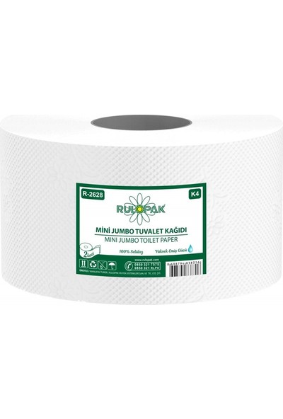 Rulopak Mini Jumbo Tuvalet Kağıdı Rulopak Mini Jumbo Tuvalet Kağıdı