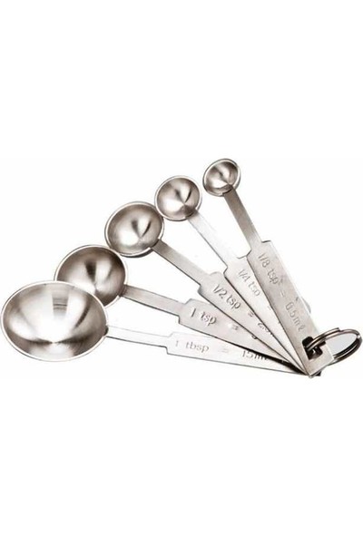 Hershey Çelik Kaşık Ölçek 5li (Kö-5)
