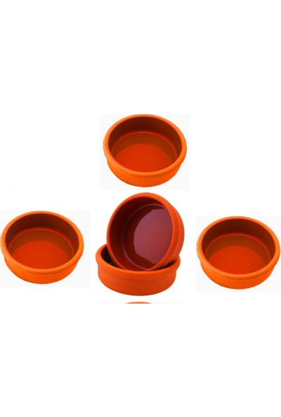 Elizi Çömlekleri Toprak Güveç Sırlı 6'lı 280 ml