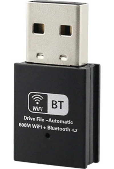 Juo BTW01 Bluetooth 4.2 Dongle USB 600MBPS Wifi Alıcı Ağ Adaptörü Juo BTW01 Bluetooth 4.2 Dongle USB 600MBPS Wifi Alıcı Ağ Adaptörü