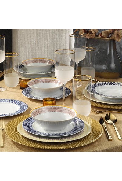 Kütahya Porselen Leonberg 24 Parça Yemek Takımı 11306