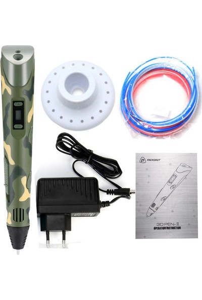 3D Kamuflaj Renk 3D Kalem Yazıcı 3D Kamuflaj Renk 3D Kalem Yazıcı