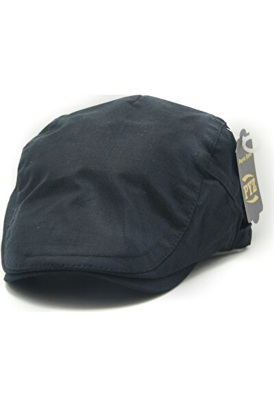 Accessory City Yazlık Tokalı Erkek Keten Kasket Şapka Accessory City Yazlık Tokalı Erkek Keten Kasket Şapka