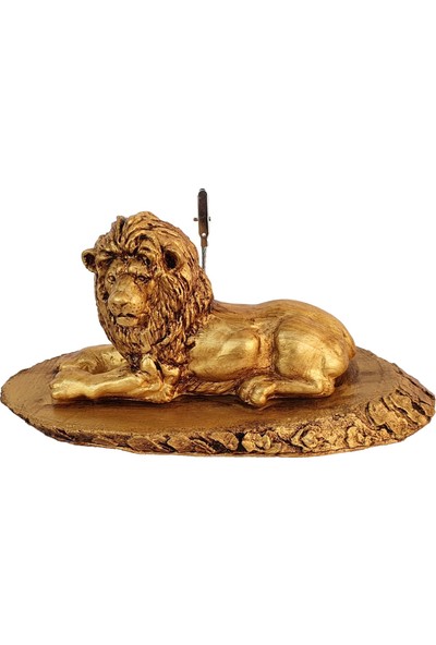 Merland Aslan Figürlü Not Tutacağı