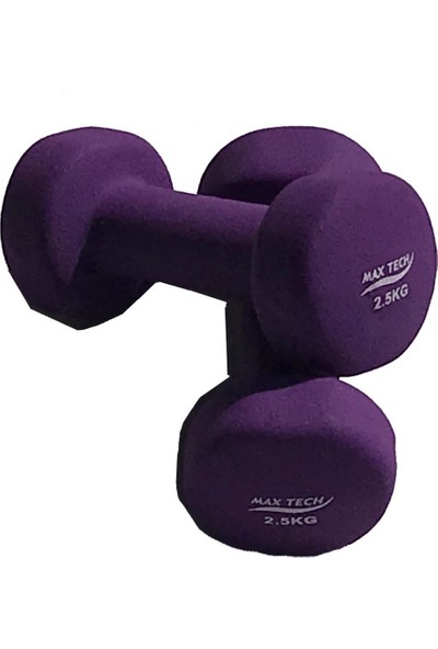 Max Tech 2,5 Kg. Çift Neopren Dambıl