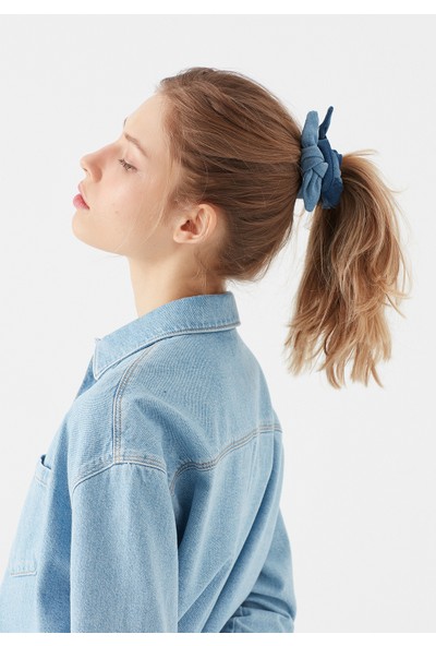 Mavi Kadın Denim Toka Seti 198498-18790
