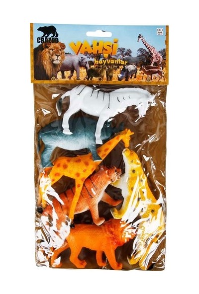Sunman 6 Lı Vahşi Hayvanlar Seti