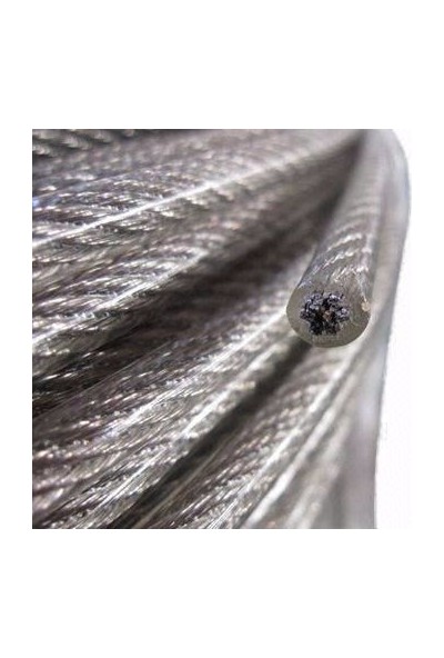 Güzelce Yapı İzole Çelik Halat Pvc Kaplı 10 mm 50 m