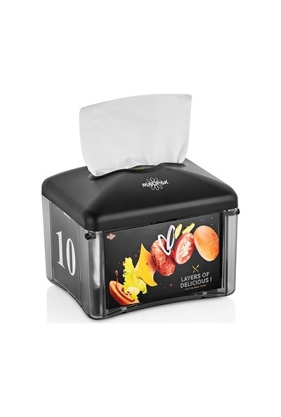 Rulopak Tekçek Reklamlı Peçete Dispenseri