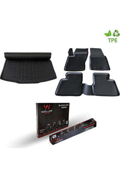 Wöller Fiat Egea Cross Paspas Bagaj Havuzu 2021 Sonrası 3D Wöller Ultraflex Set Wöller Fiat Egea Cross Paspas Bagaj Havuzu 2021 Sonrası 3D Wöller Ultraflex Set