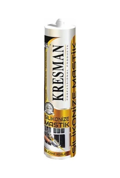 Kresman Silikonize Mastik Siyah 450 gr Kresman Silikonize Mastik Siyah 450 gr