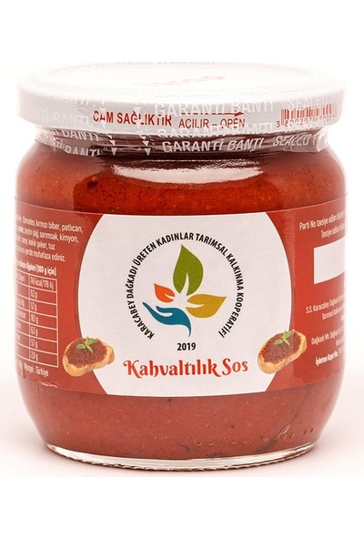 Dağkadı Üreten Kadınlar Kahvaltılık Sos Dağkadı Üreten Kadınlar Kahvaltılık Sos