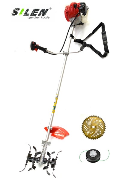 Silen Garden Tools Yan Tırpan Akrep Çapa Makinesi 3.2kw 4.6hp Silen Garden Tools Yan Tırpan Akrep Çapa Makinesi 3.2kw 4.6hp