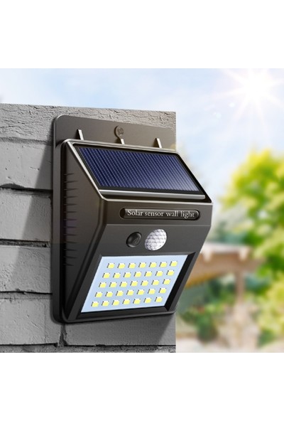 Turkish A2Z 3 Adet 20 Ledli Hareket Sensörlü Güneş Enerjili Solar LED Duvar Aydınlatma Dış Bahçe Mekan Turkish A2Z 3 Adet 20 Ledli Hareket Sensörlü Güneş Enerjili Solar LED Duvar Aydınlatma Dış Bahçe Mekan