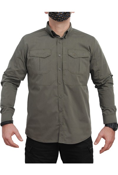 Yds Tactıcal Gömlek -Haki (Güçlü Ve Esnek Tactical Gömlek) Yds Tactıcal Gömlek -Haki (Güçlü Ve Esnek Tactical Gömlek)