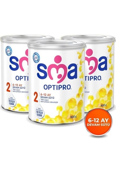 Sma Optipro 2 Numara 800 gr x 3 Adet Sma Optipro 2 Numara 800 gr x 3 Adet