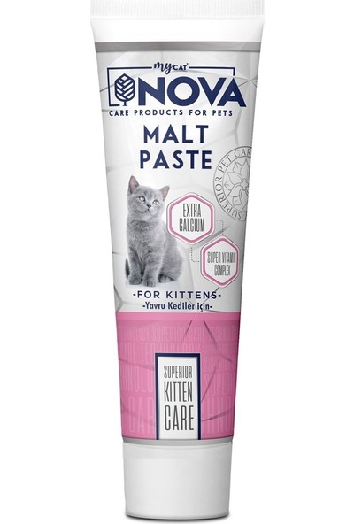 My Cat Mycat Nova Yavru Kediler Için Malt Paste 100GR My Cat Mycat Nova Yavru Kediler Için Malt Paste 100GR