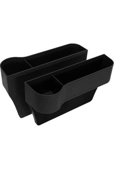 Bita Autoparts Koltuk Arası Bardak Tutucu Organizer Ikili Set - Siyah Bita Autoparts Koltuk Arası Bardak Tutucu Organizer Ikili Set - Siyah