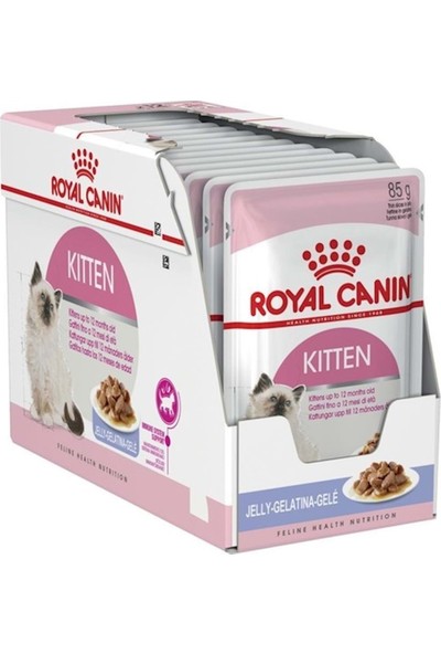 Royal Canin Jelly Kitten Yavru Yaş Kedi Maması 85GR x 12 Adet Royal Canin Jelly Kitten Yavru Yaş Kedi Maması 85GR x 12 Adet