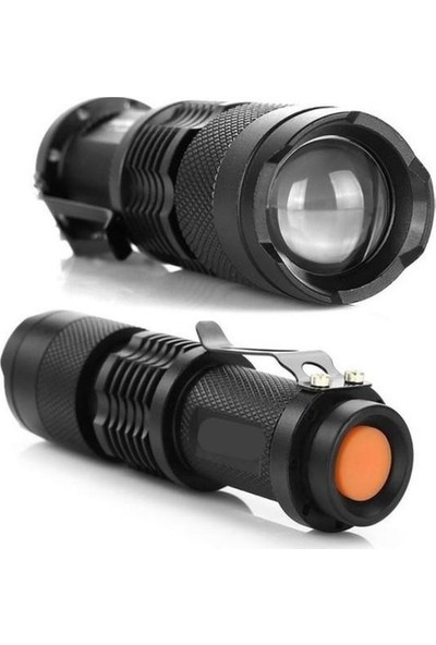 Stella Moda Kama Star Km 87 Polis Tipi Zoomlu Su Geçirmez LED Lambalı Şarjlı Metal Dağ Kamp Cep Feneri Stella Moda Kama Star Km 87 Polis Tipi Zoomlu Su Geçirmez LED Lambalı Şarjlı Metal Dağ Kamp Cep Feneri