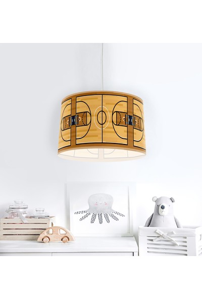 Jungle Halı Jungle JP22 Basketbol Çocuk Odası Sarkıt Avize