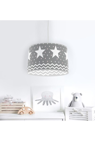 Jungle JP35 Yıldızlı Çocuk Odası Sarkıt Avize