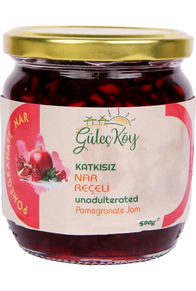 Güleçköy Katkısız Nar Reçeli 500 gr