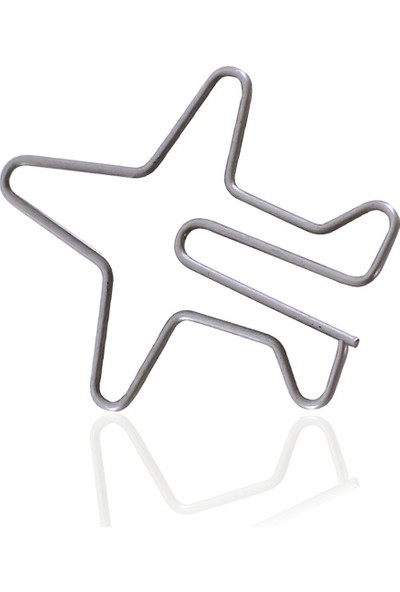 Uçaklı Ataç Seti Gri